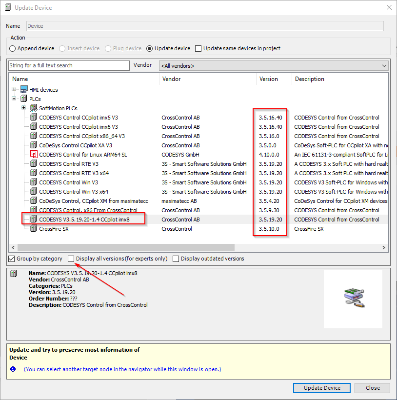 CODESYS Versions — CODESYS Online Documentation documentation